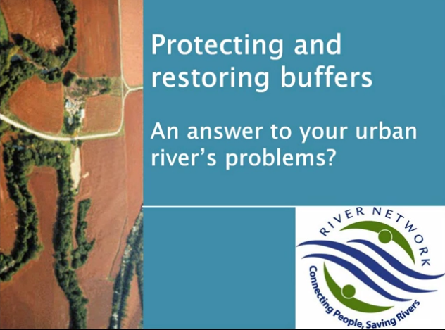 Protecting and Restoring Buffers – The Answer to Your Urban River’s ...